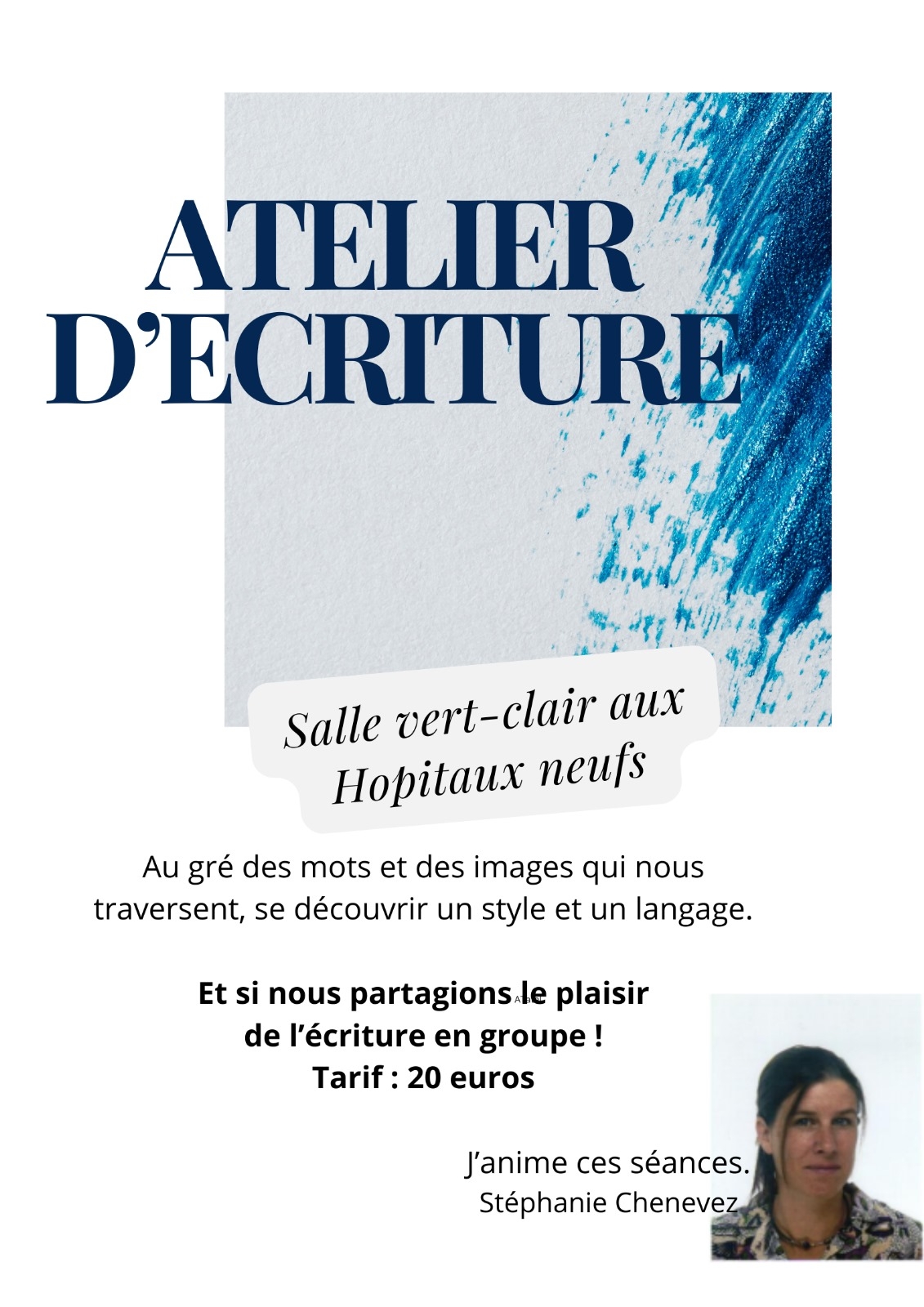 Atelier d'écriture -Loisirs créatifs