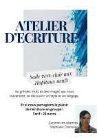 atelier d'écriture-Culture